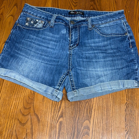 Love Indigo | Shorts | Love Indigo Usa Denim Jean Shorts 2 | Poshmark